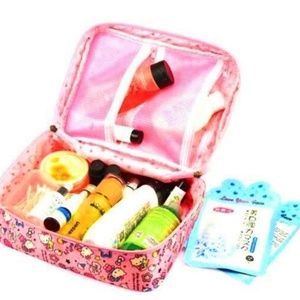 Hello Kitty | Bags | Hello Kitty Travel Case Square Top Handle Pink ...